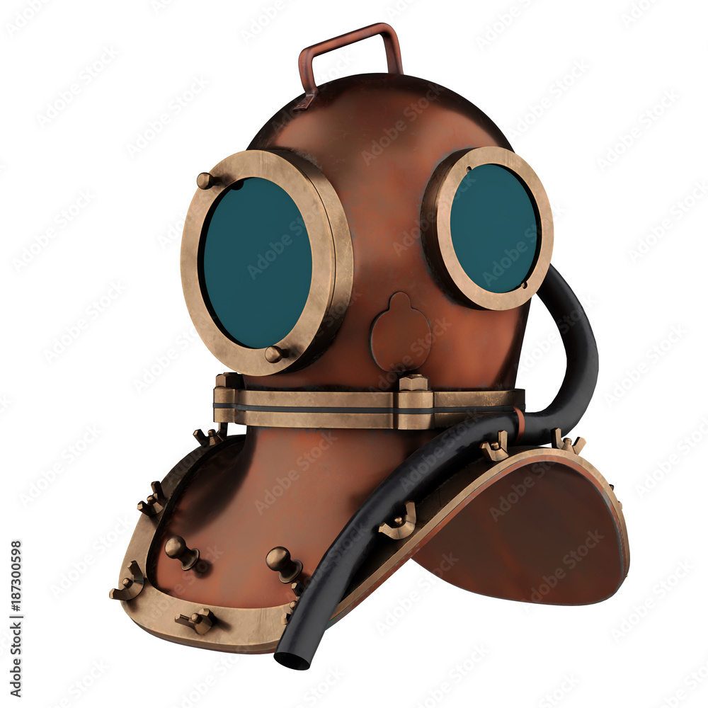 Old Fashioned Diving Helmet