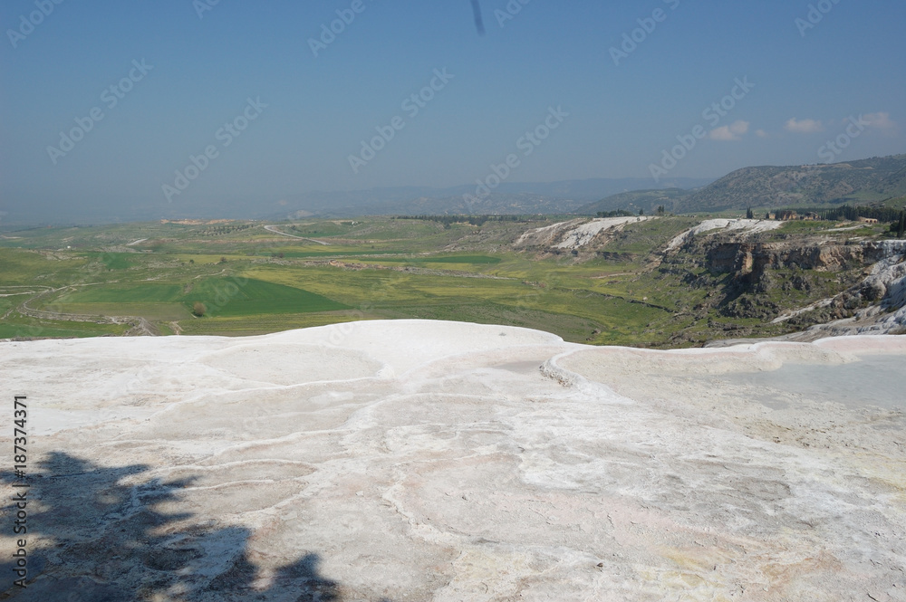 Ancient springs of Pamukkale,Turkey/is a natural and cultural UNESCO ...