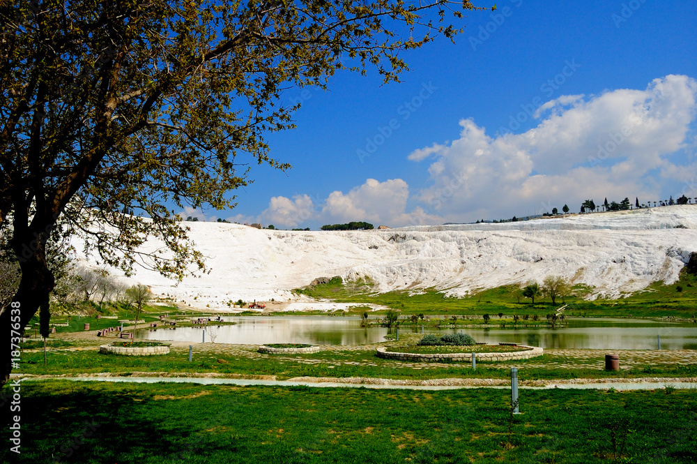 Ancient springs of Pamukkale,Turkey/is a natural and cultural UNESCO ...