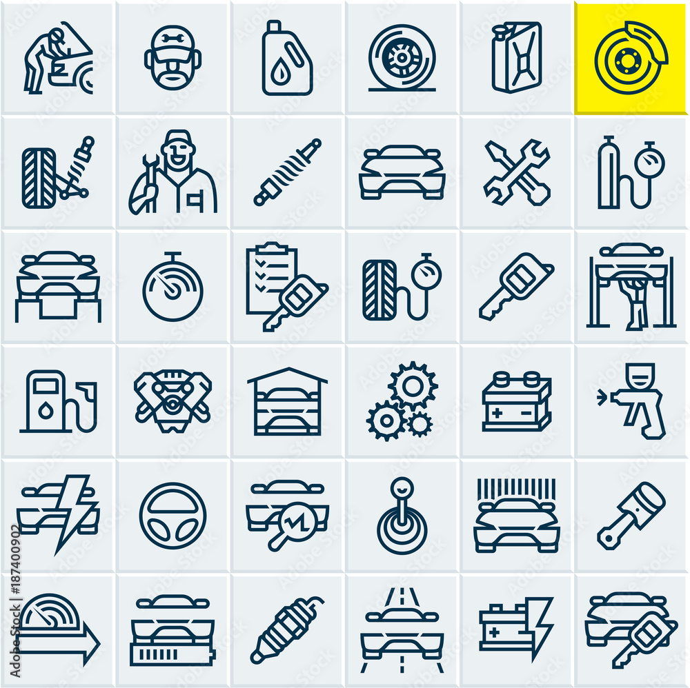 Auto Mechanic Icon