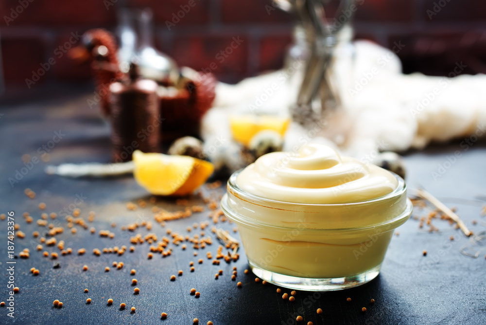 mayonnaise Stock Photo | Adobe Stock
