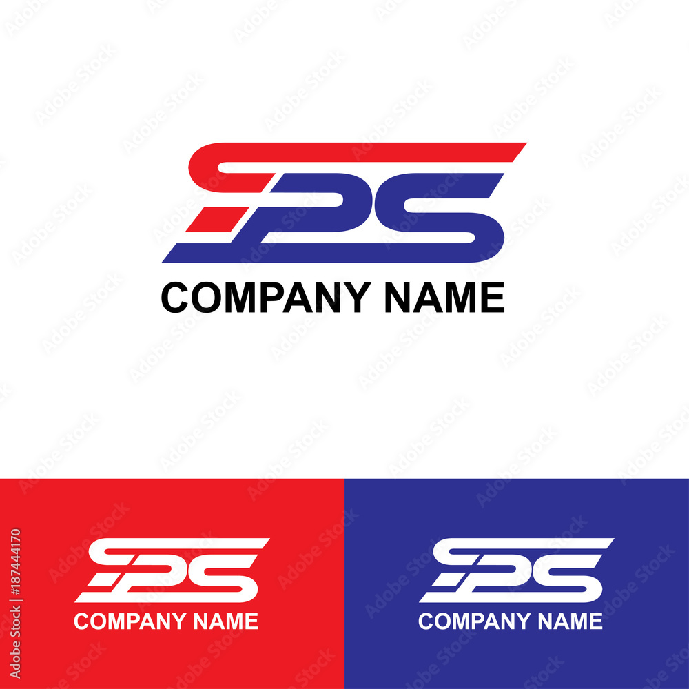 sps logo design Stock Vector | Adobe Stock
