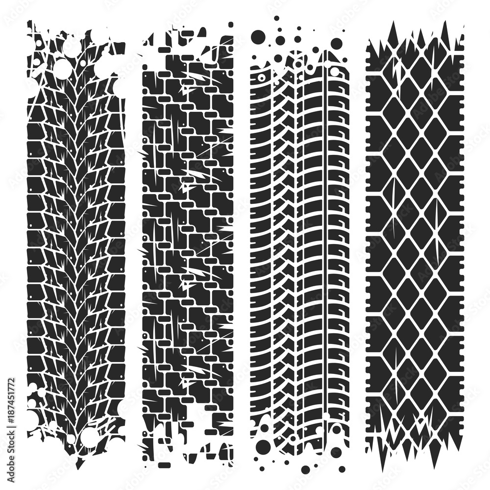 Tire Texture Vector