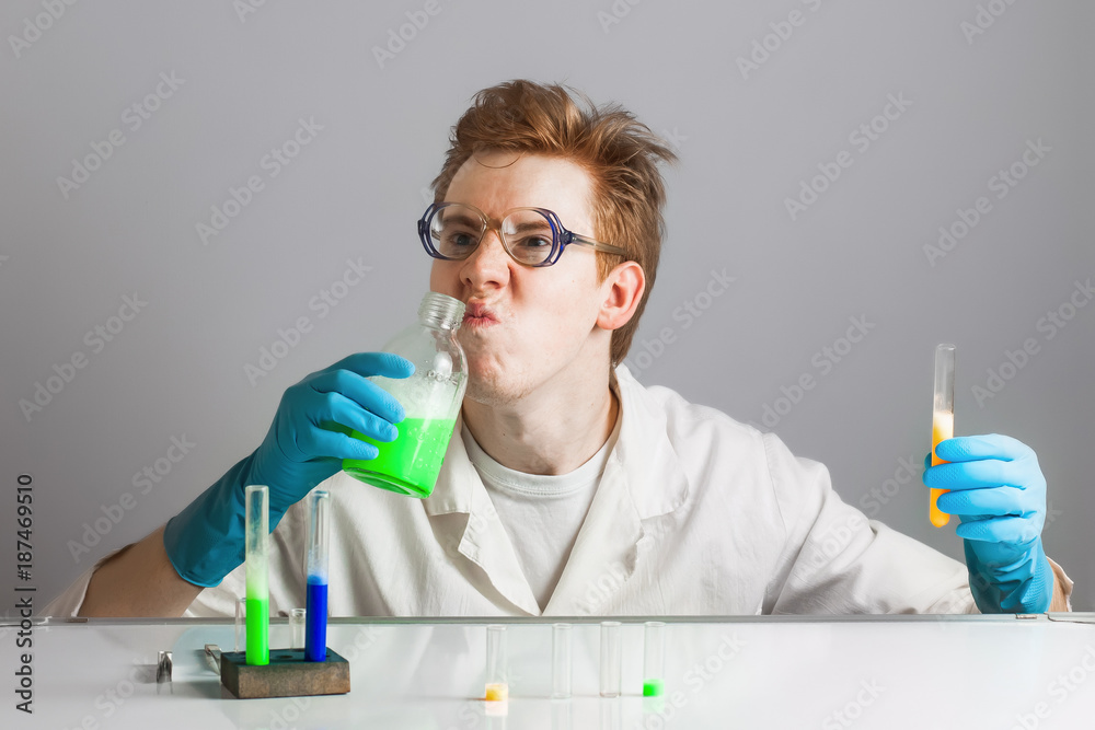 Scientist Chemicals Drink