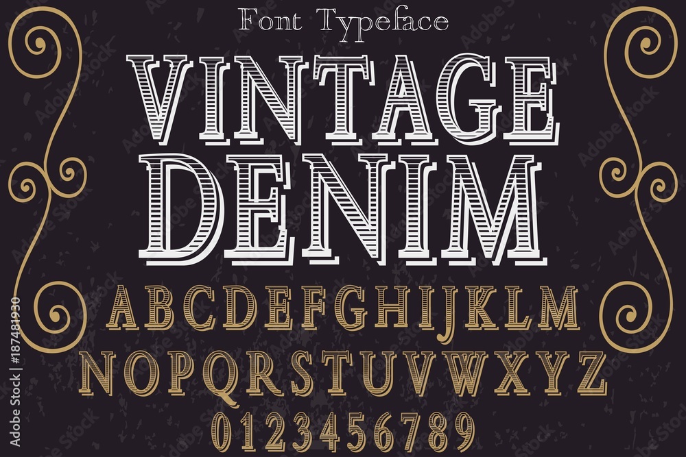 Font.Alphabet.Script.Typeface.Label. typeface.For labels and different ...