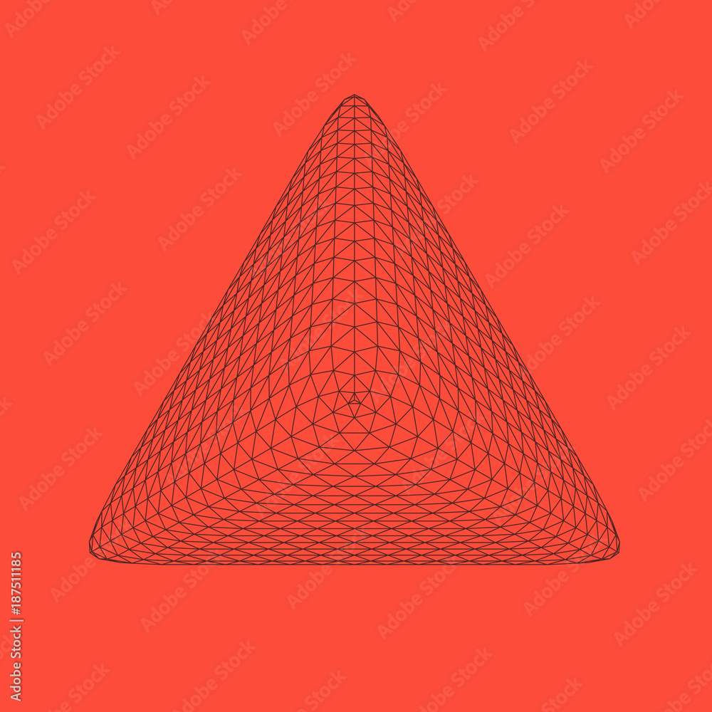Triangle Vector Illustration Stock Vector | Adobe Stock