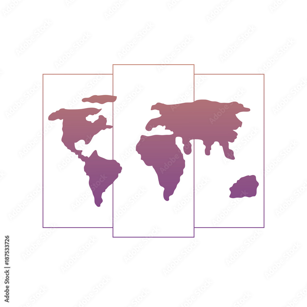 world map icon Stock Vector | Adobe Stock