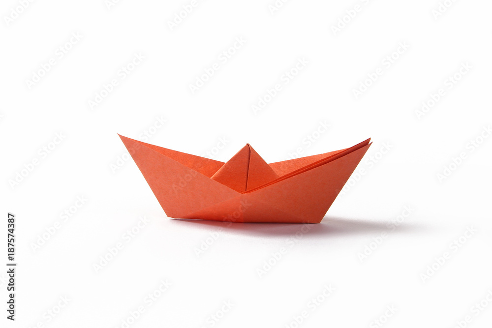 Paper Boat Stock Photo | Adobe Stock