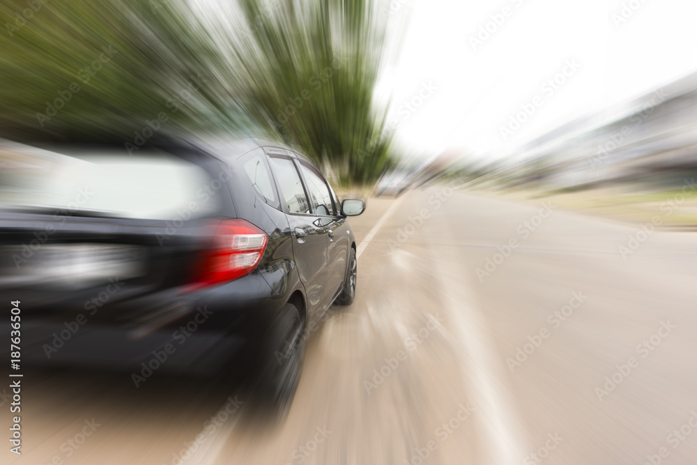 Car speed, concept of travel. Stock Photo | Adobe Stock