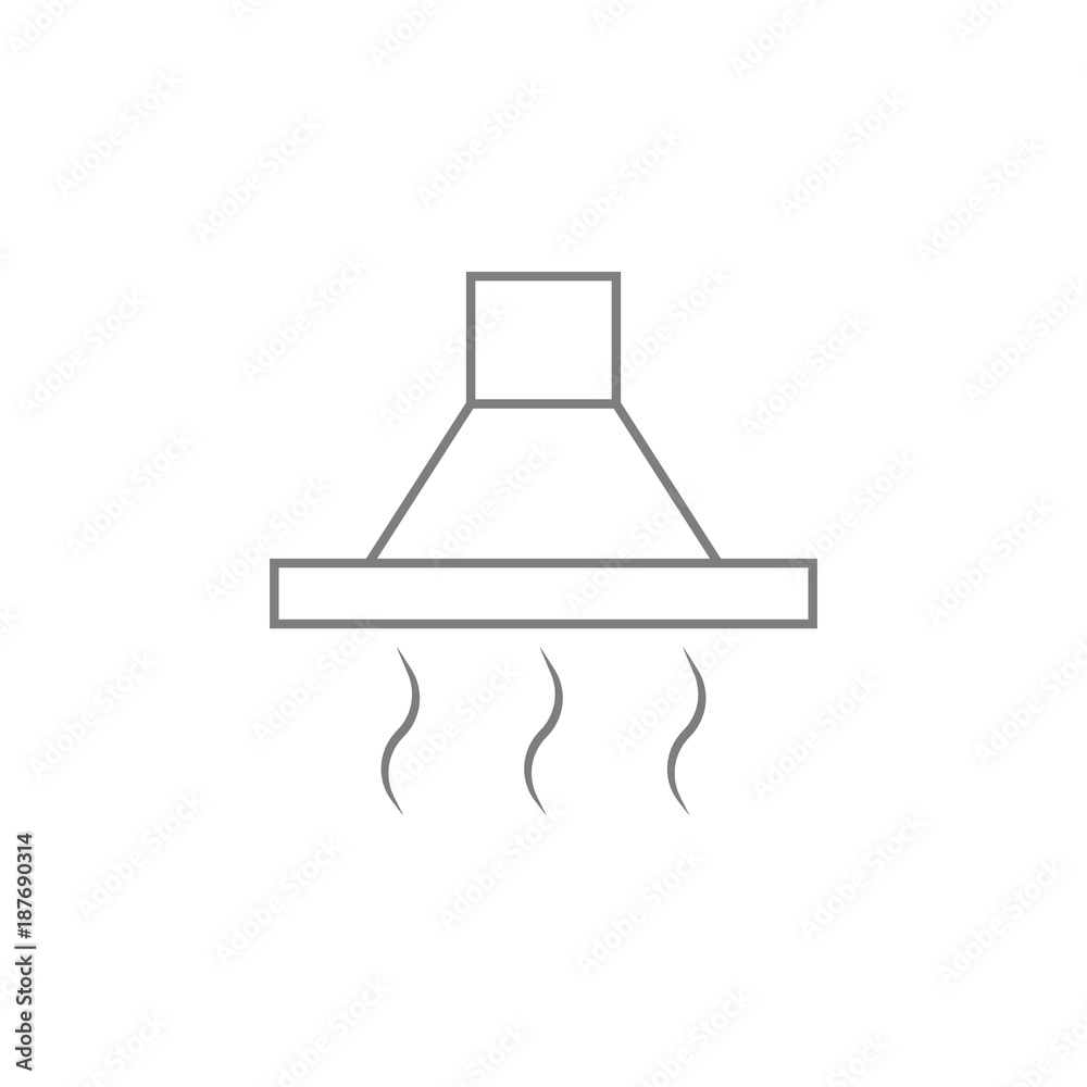 cooker hood icon. Web element. Premium quality graphic design. Signs ...