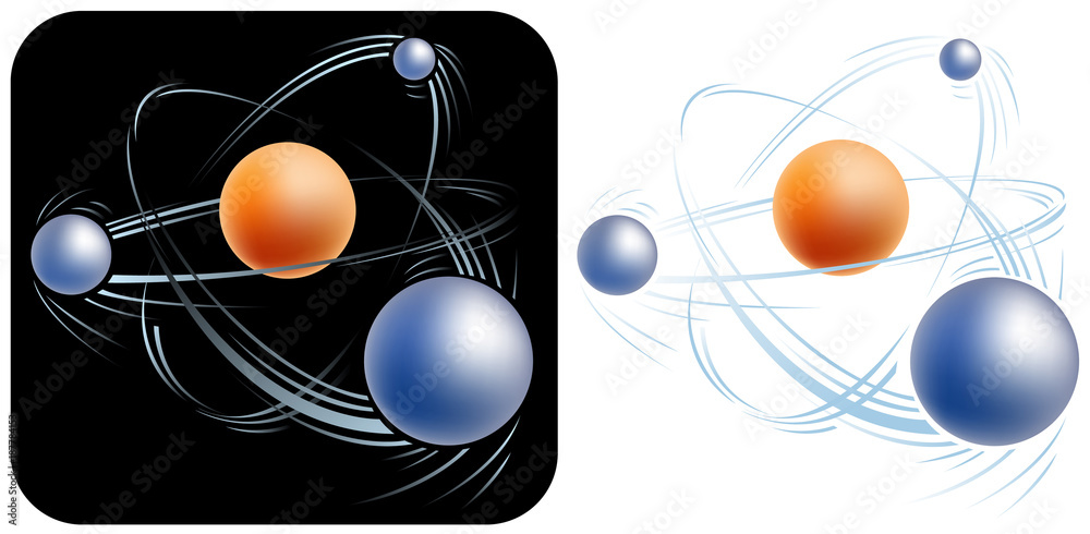 particle symbols Stock Vector | Adobe Stock