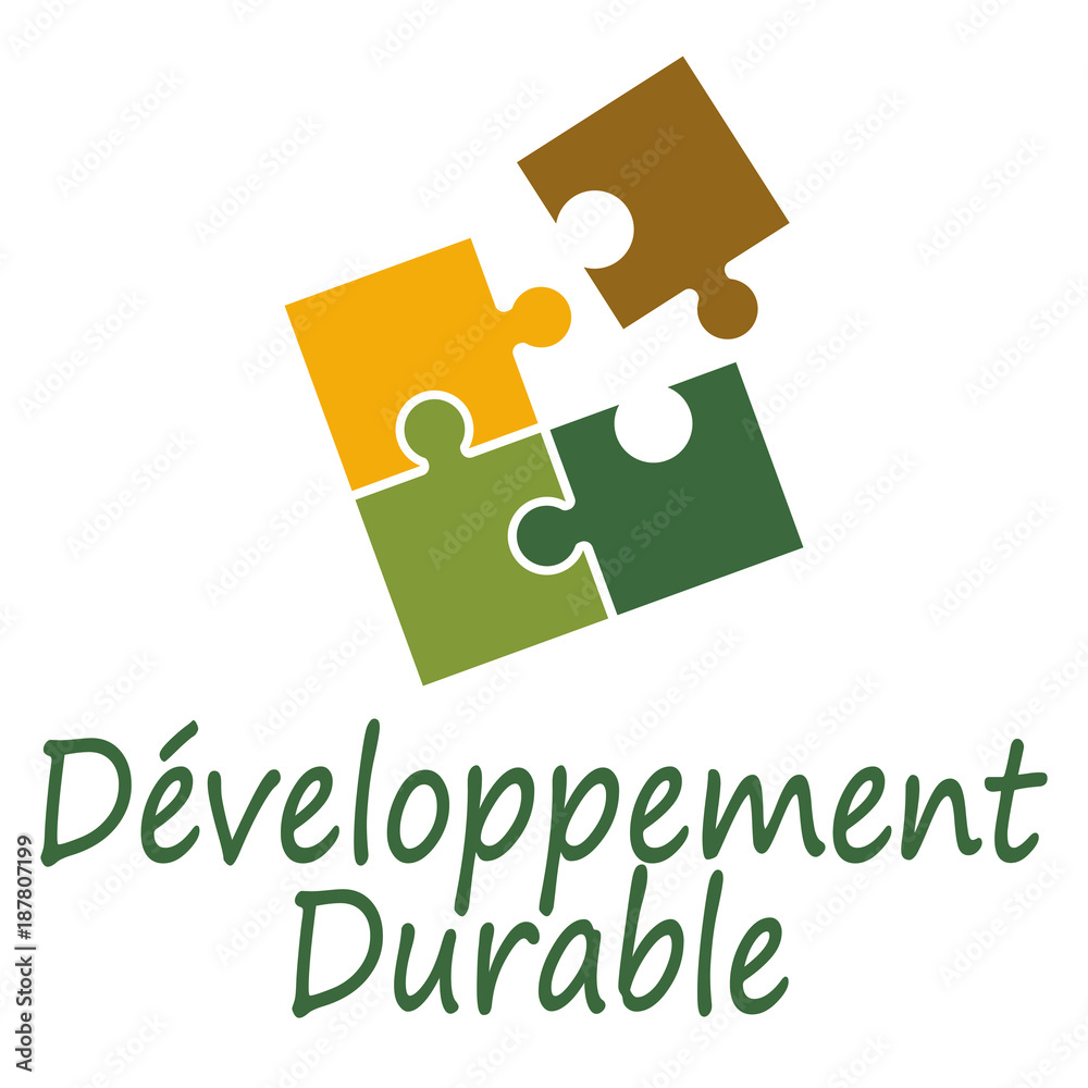 Logo développement durable. Stock Vector | Adobe Stock