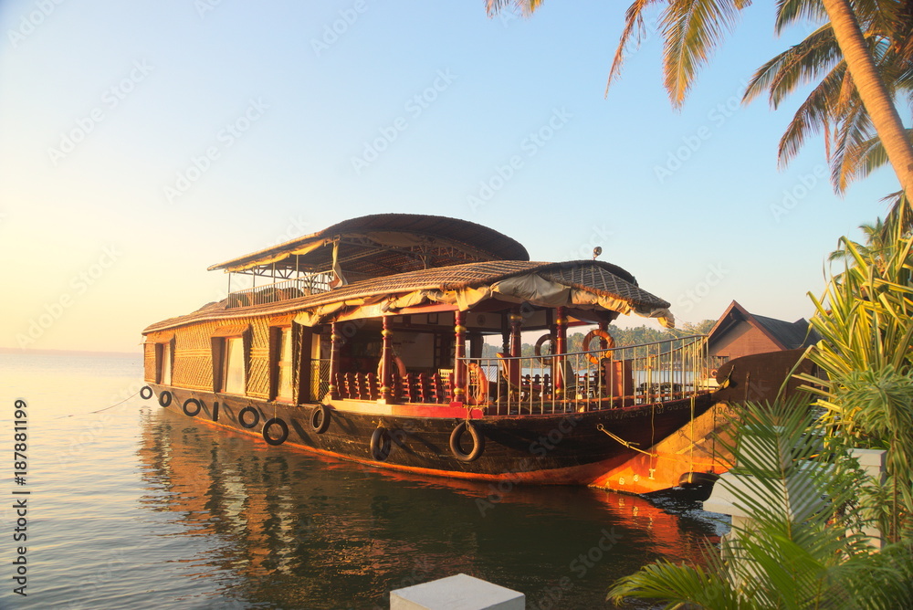 Houseboat Stock Photo | Adobe Stock