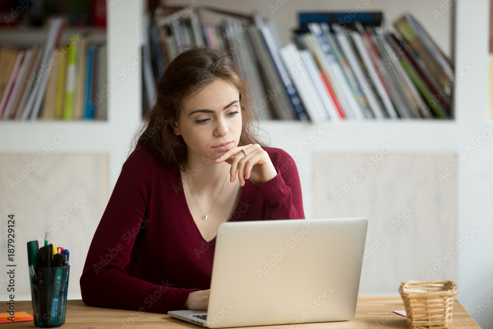 Person Studying At Desk