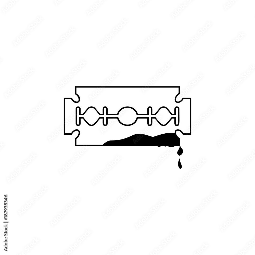 cut arm blade icon. Elements of human deaths icon. Premium quality ...