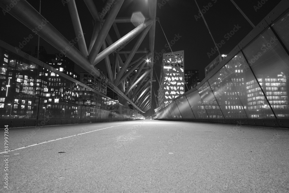 Akrobaten pedestrian bridge. Akrobaten ('the acrobat') is a 206-meter ...