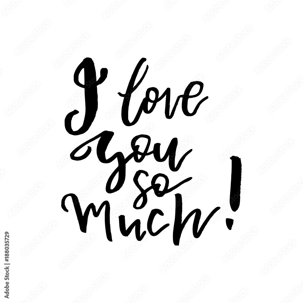 I Love You In Fancy Font