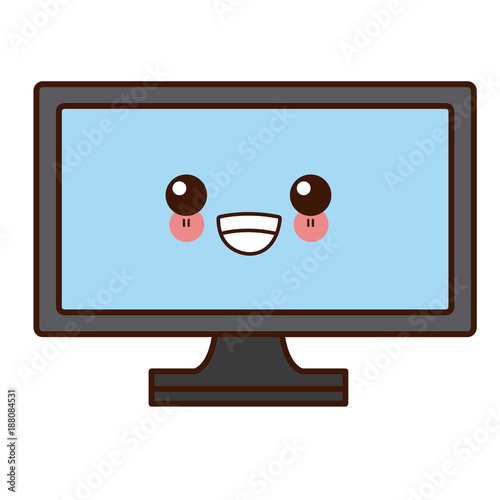 Cute Computer Cartoon