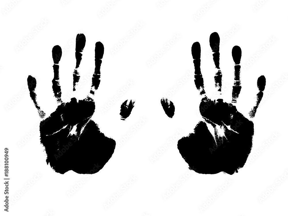 Handprints Stock Illustration | Adobe Stock