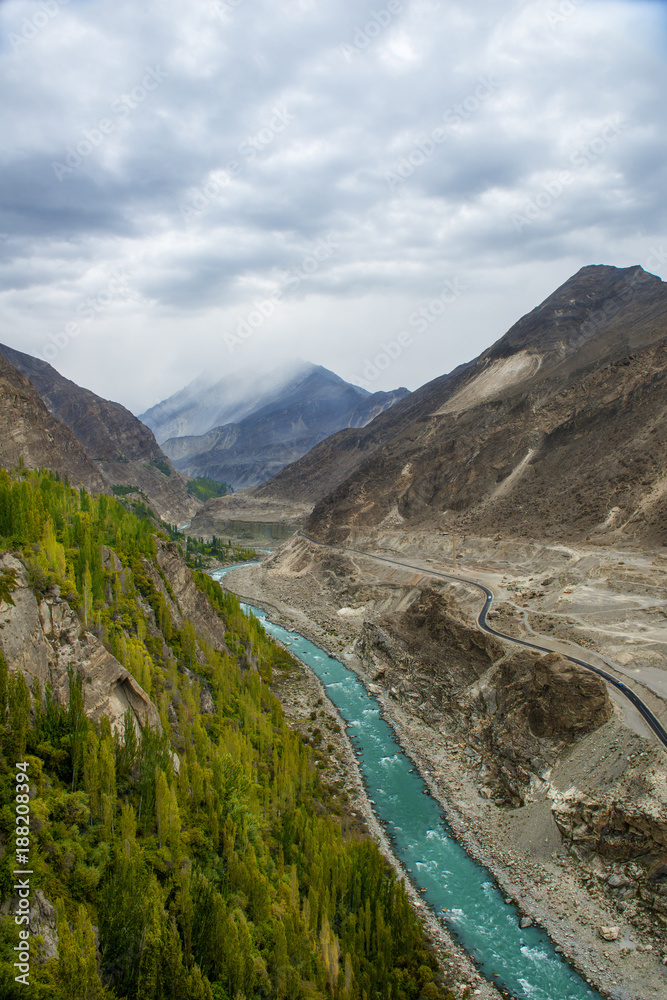 Hunza River is the principal river of Hunza in Gilgit–Baltistan ...