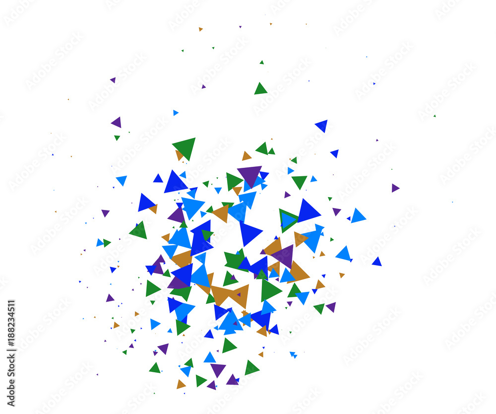 Broken Glass or Ice Explosion Vector Illustration. Bursting particles ...