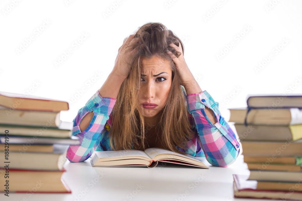 Student Stressed Out