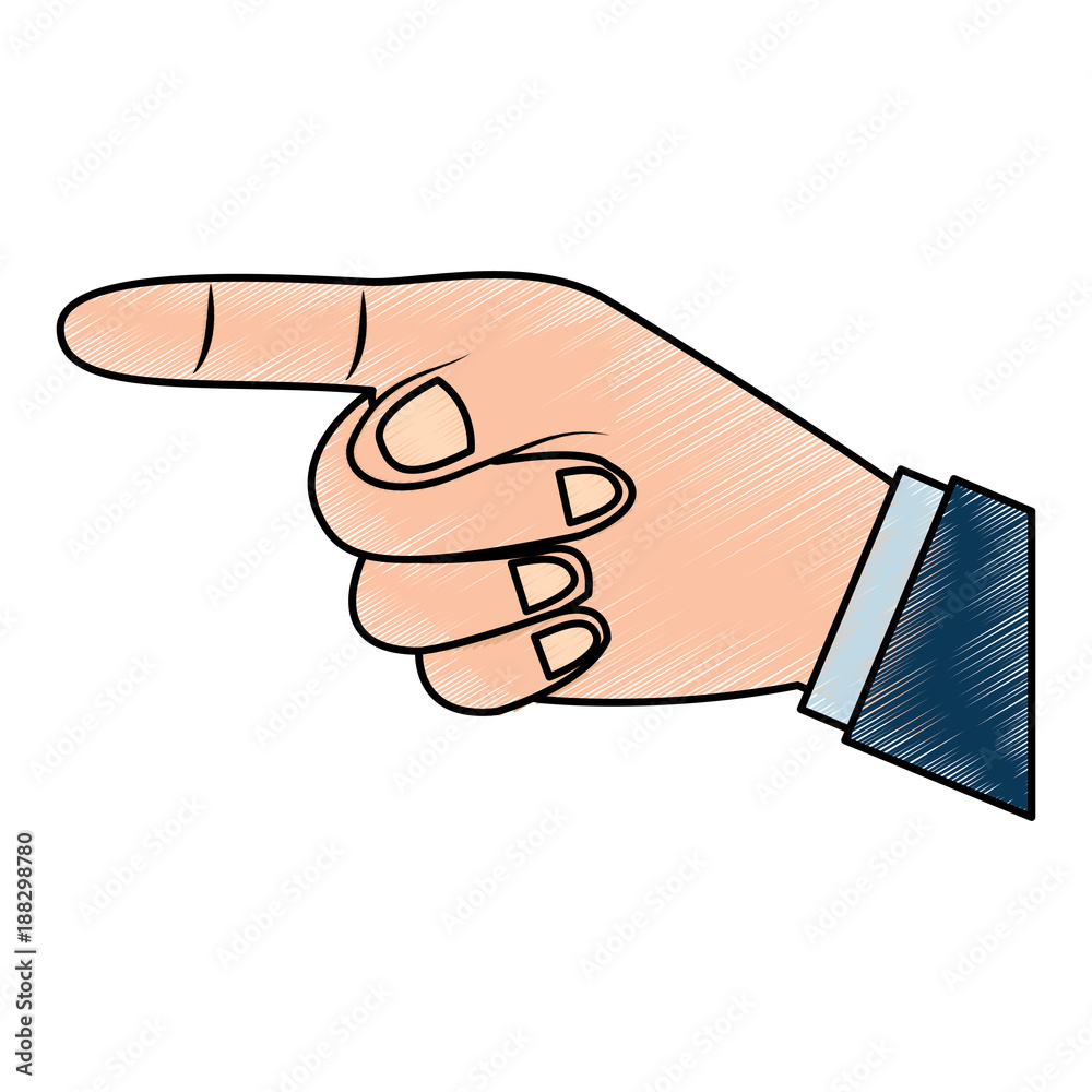 Index Finger Pointing At You