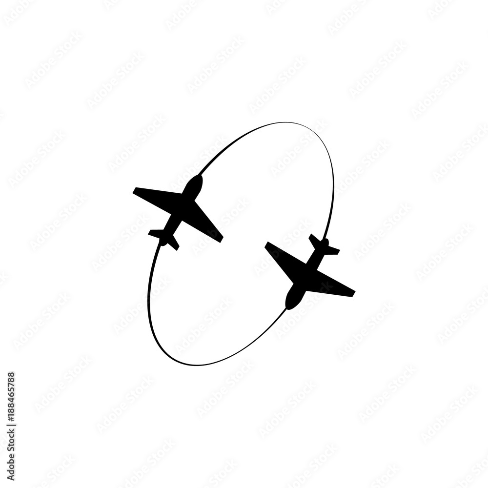 aircraft flight icon. Element of airport icons. Premium quality graphic ...