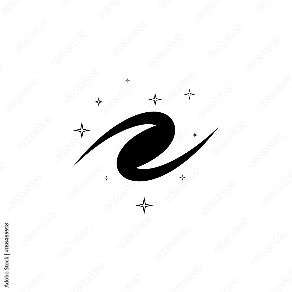 Milky Way icon. Element of space icons. Premium quality graphic design ...