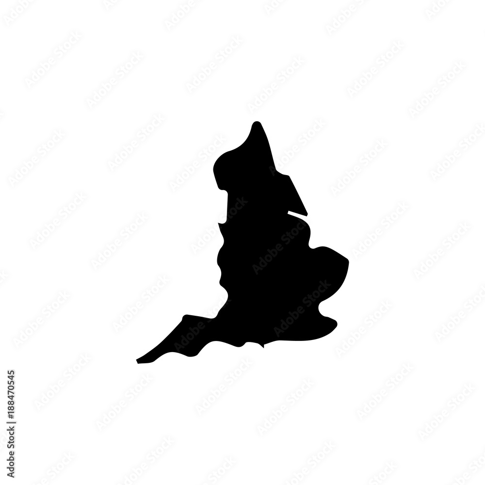 map of england icon. Element of United Kingdom culture icons. Premium ...
