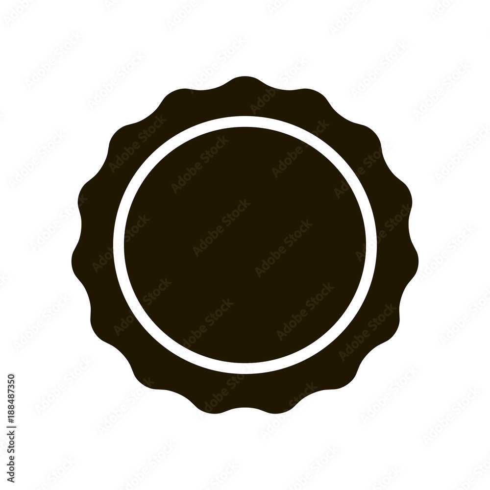 Circle Stamp Vector