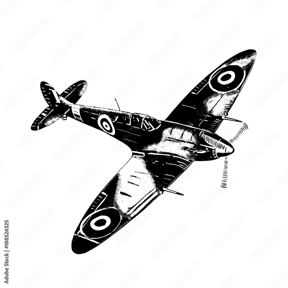 World War 2 Planes Drawings