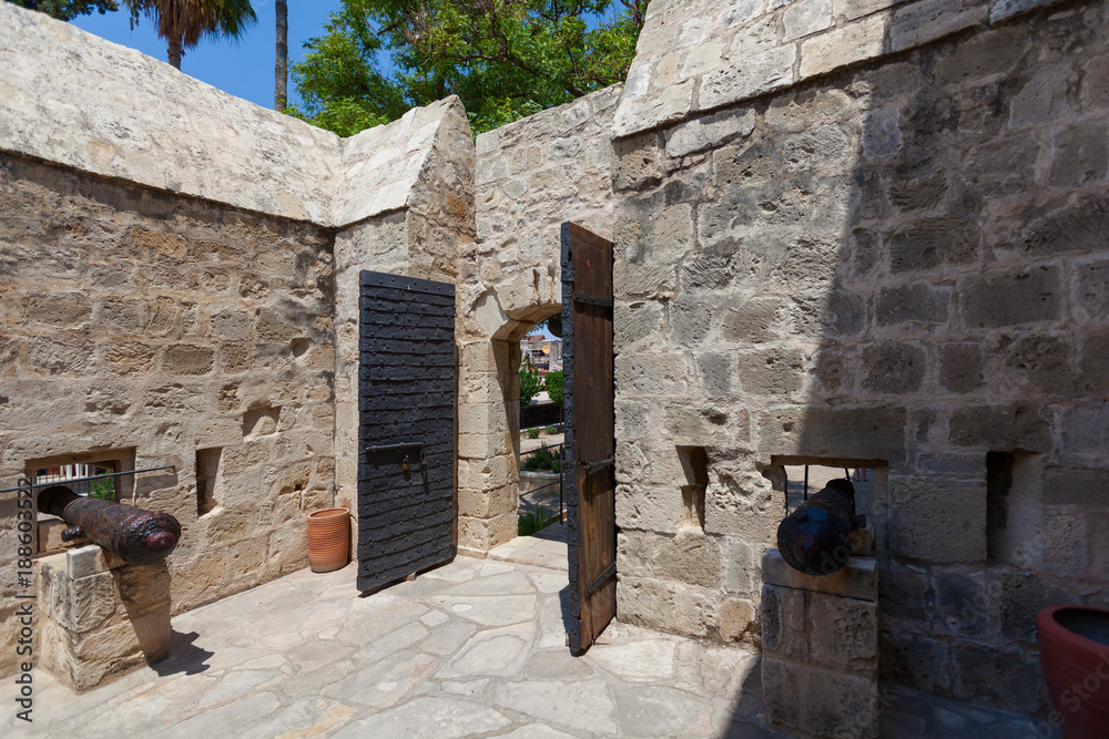 Limassol castle - a medieval Ottoman Fort, built by the Lusignans in ...