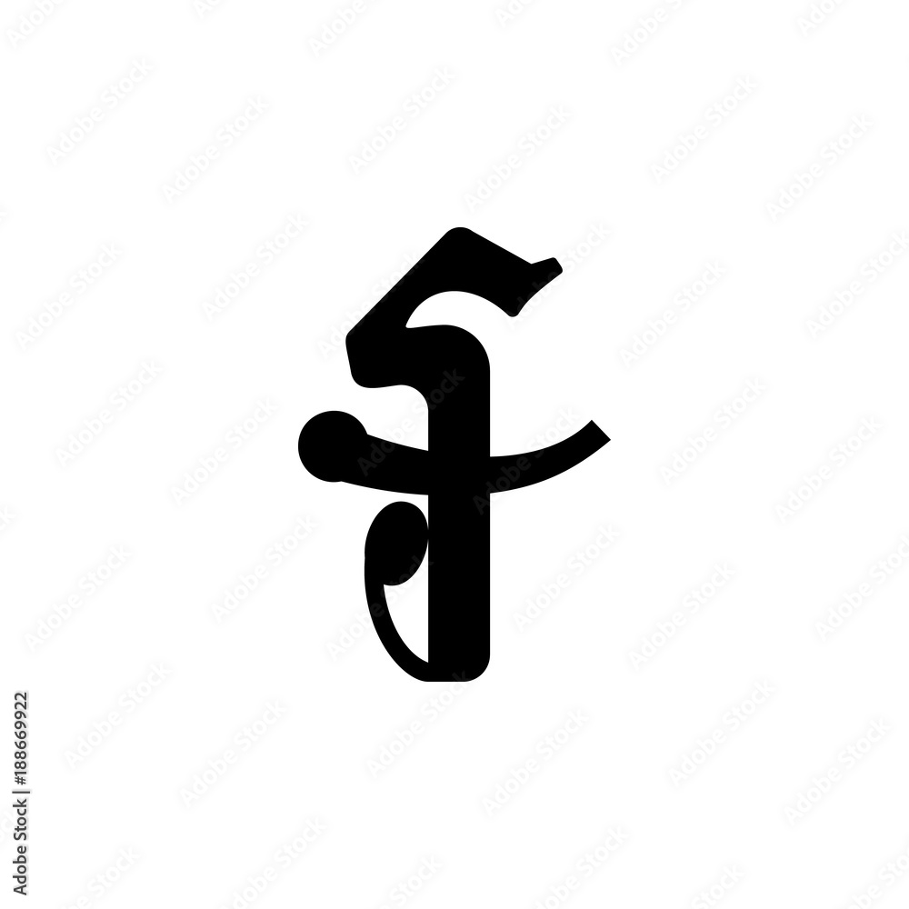 sign of Riel Cambodia icon. Element of money symbol icon. Premium ...