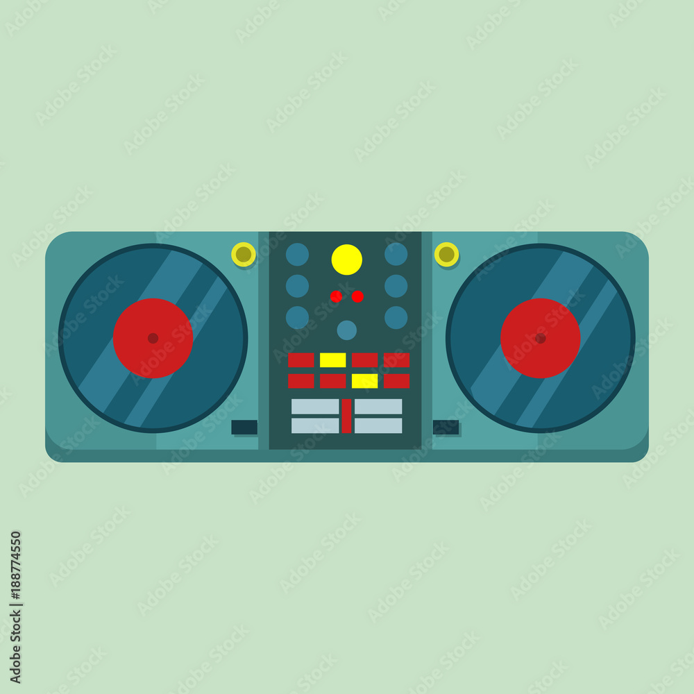 Dj Cartoon Turntable