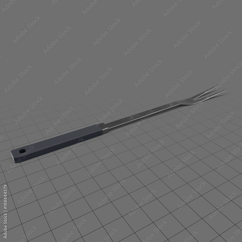 Carving Fork 3D-Stockmedium | Adobe Stock