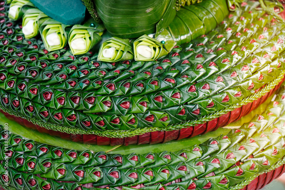 Banana Leaves Decoration