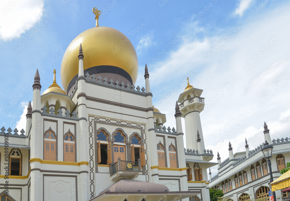 Masjid Sultan in Bugis area, Singapore Stock Photo | Adobe Stock