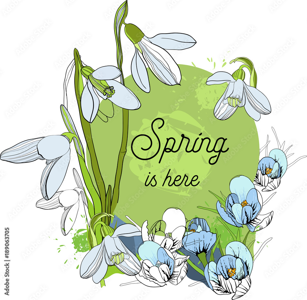Spring Is Here Clip Art
