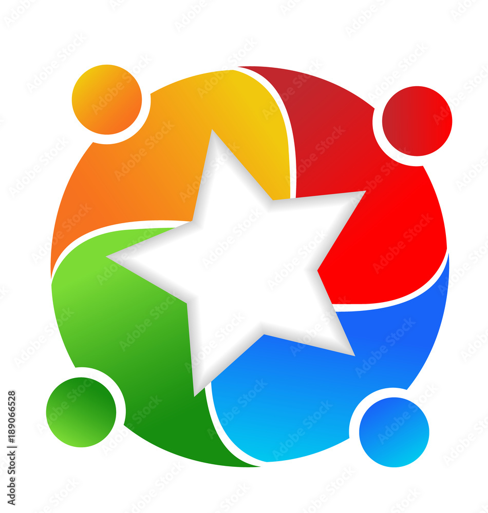 Group Of 4 People Clipart