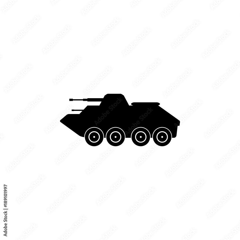 military armored vehicles icon. Elements of Russian culture icon ...