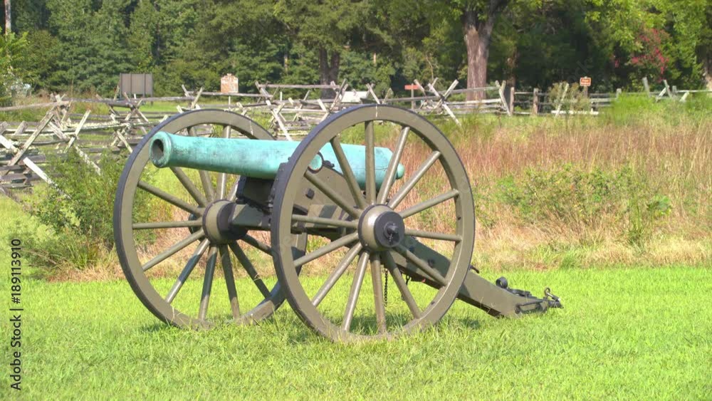 Richmond VA Civil War Confederate Field Artillery Cannon Close-up at ...