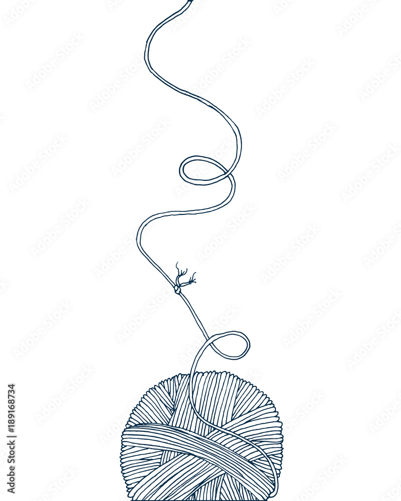 Ball Of Yarn Vector