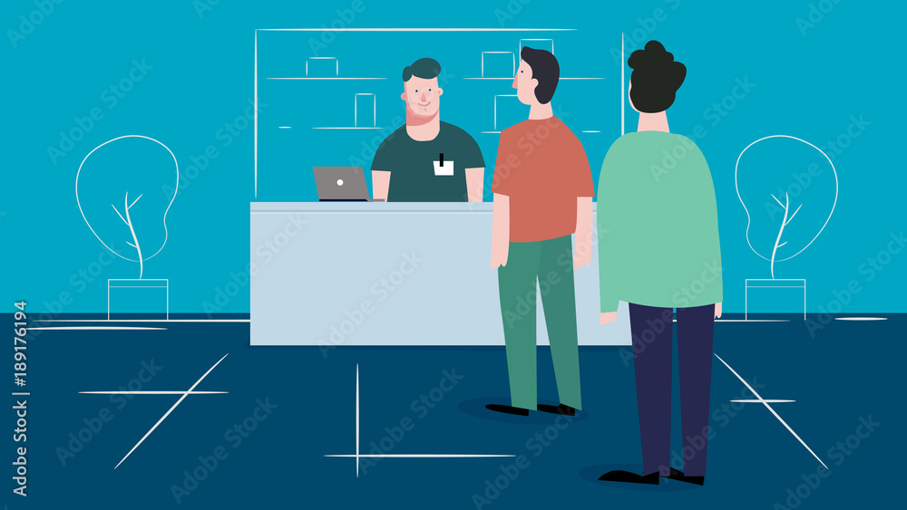 Paying At Register Clipart