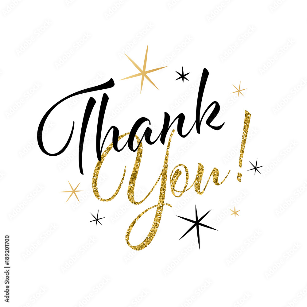 Thank you Stock Vector | Adobe Stock