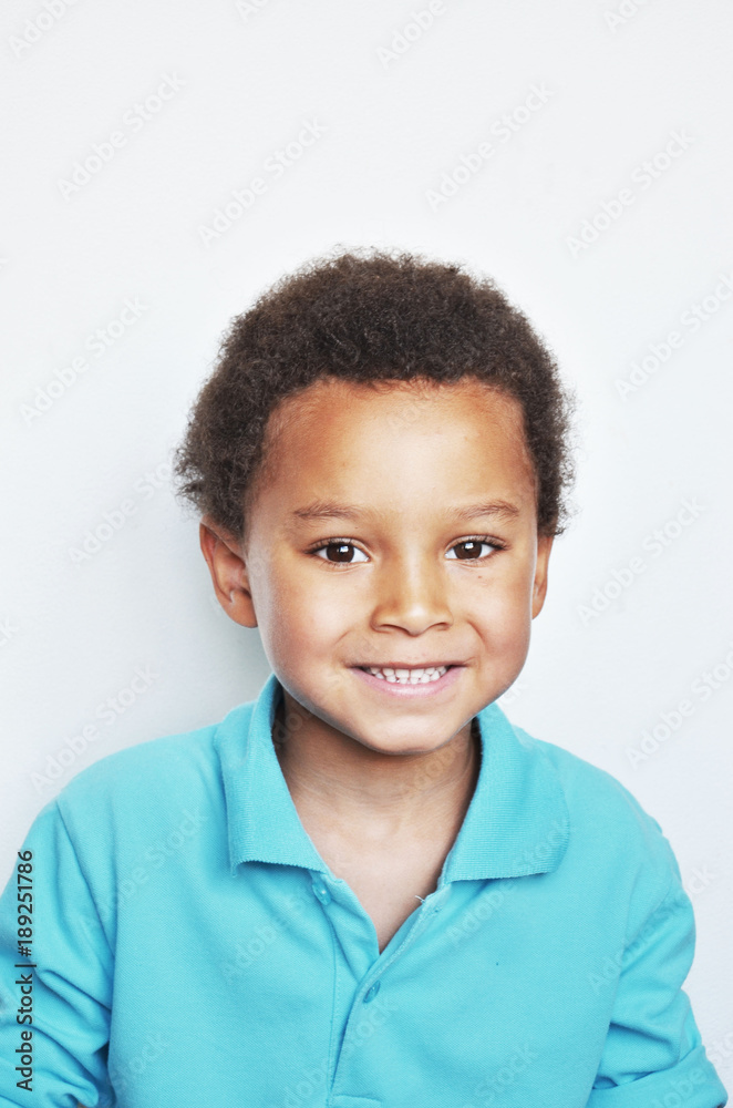 White Teeth Smile Child