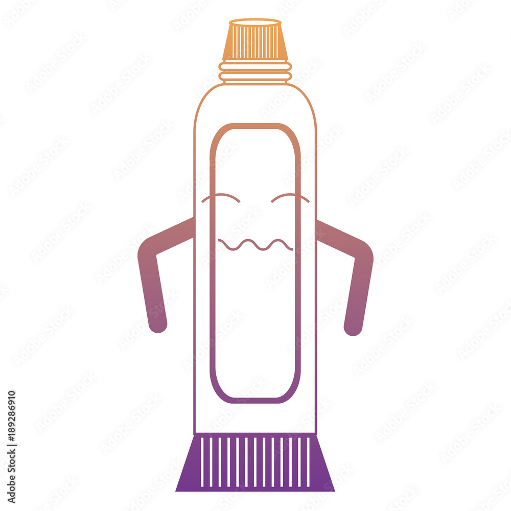 kawaii toothpaste icon image Stock Vector | Adobe Stock