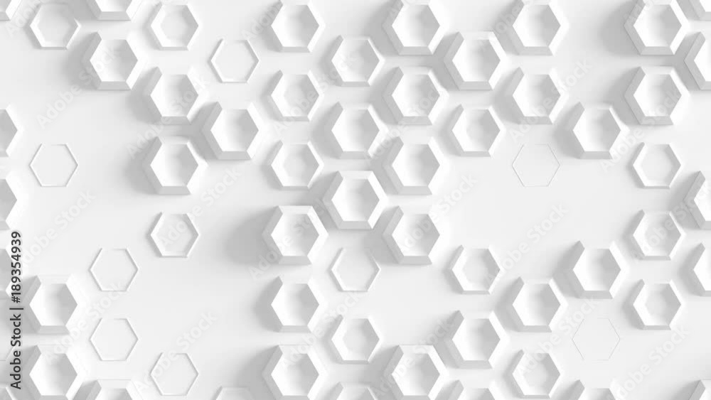 Abstract Hexagon Geometric Surface Loop 4A: light bright clean knurl texture hexagonal grid ...
