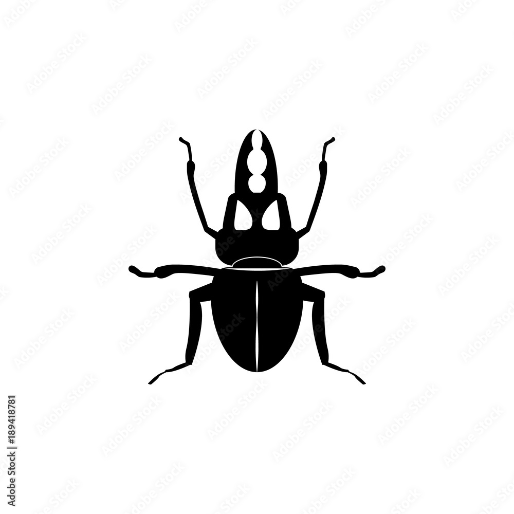 stag beetle icon. Elements of world of insects icon for concept and web ...