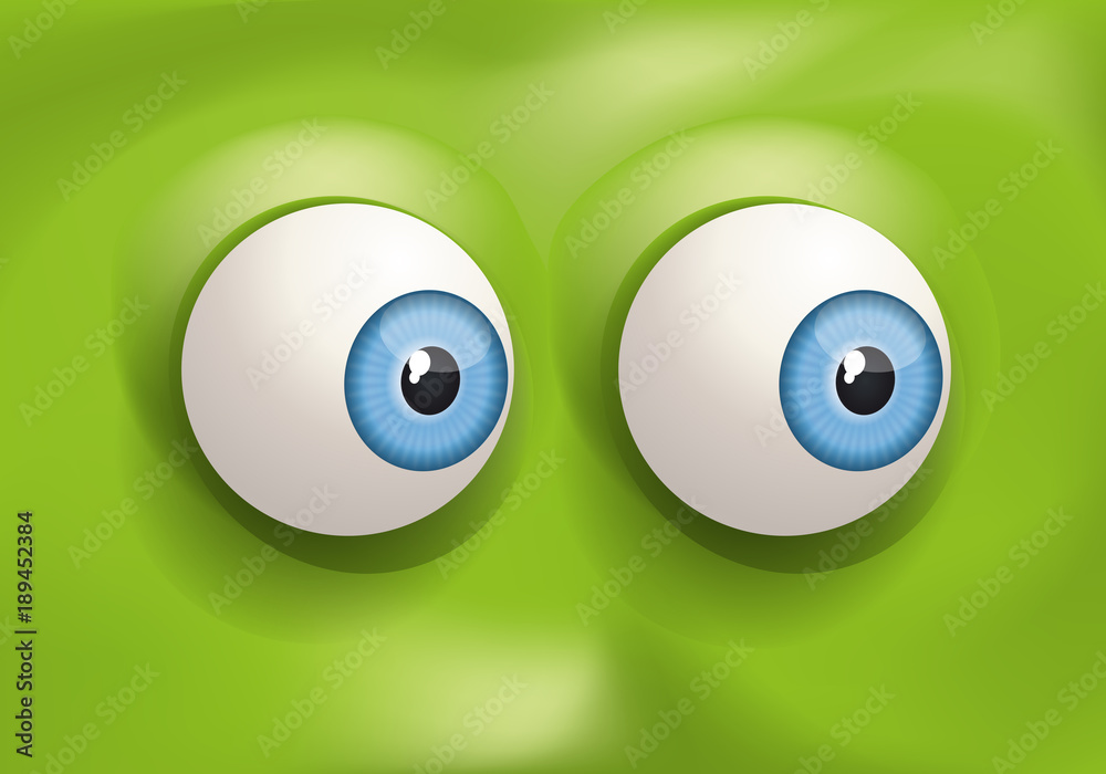 Vecteur Stock yeux - regard - expression - œil - regarder - humour ...